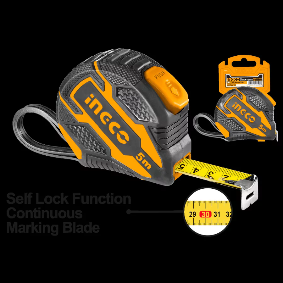 INGCO - Steel measuring tape 5m