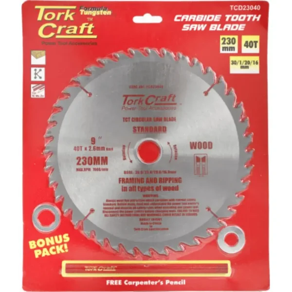 TORK CRAFT - Carbide Tooth Saw Blade